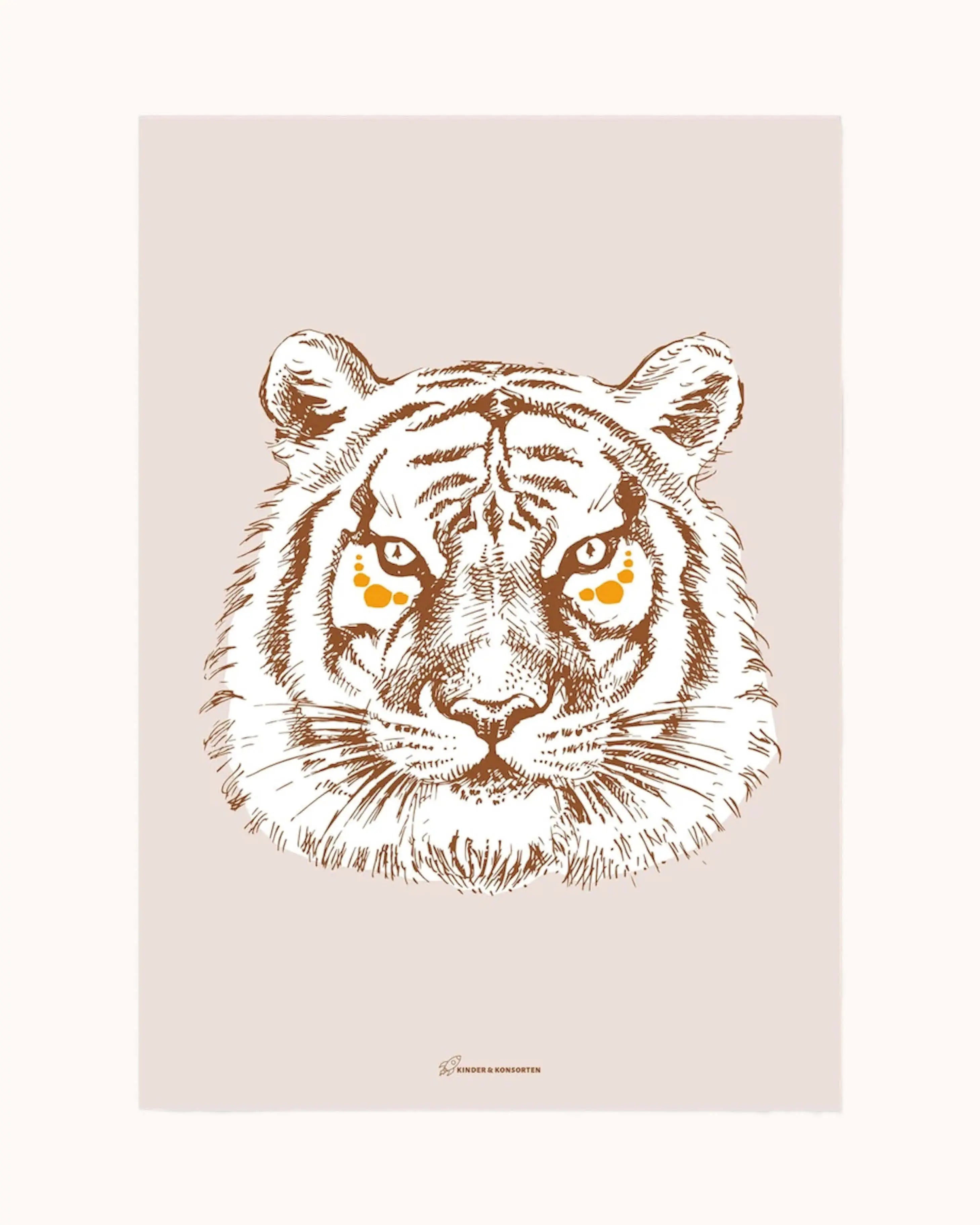 Tiger Poster – kinder&konsorten